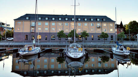 Urlaub in Schweden, im Hotel Carlshamn